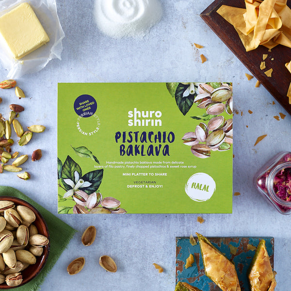 Pistachio Baklava | Shuro Shirin