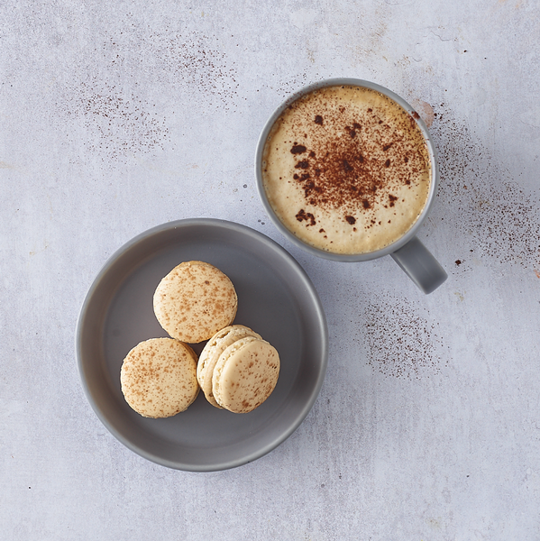 Cappuccino Macarons | Shuro Shirin